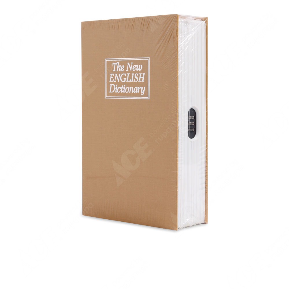 Krisbow THE NEW ENGLISH Cash Box Safe Deposit Book Safe 23x15x5 cm ...