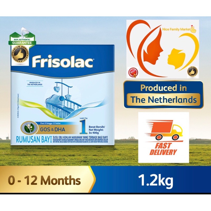 Frisolac Step 1 (1.2kg) | Shopee Malaysia
