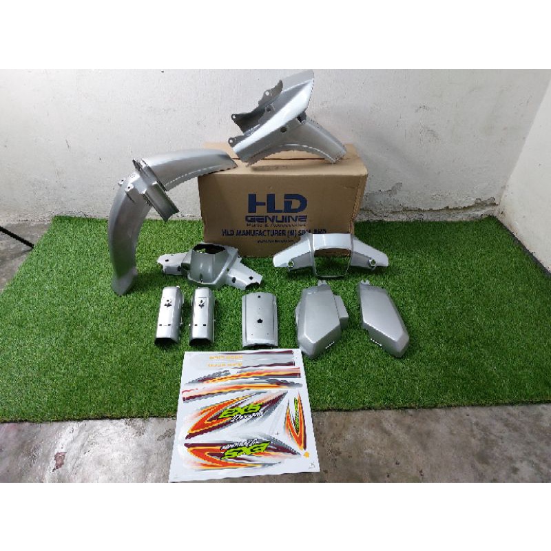 HONDA EX5 DREAM COVER SET COMPLETE SILVER | Shopee Malaysia