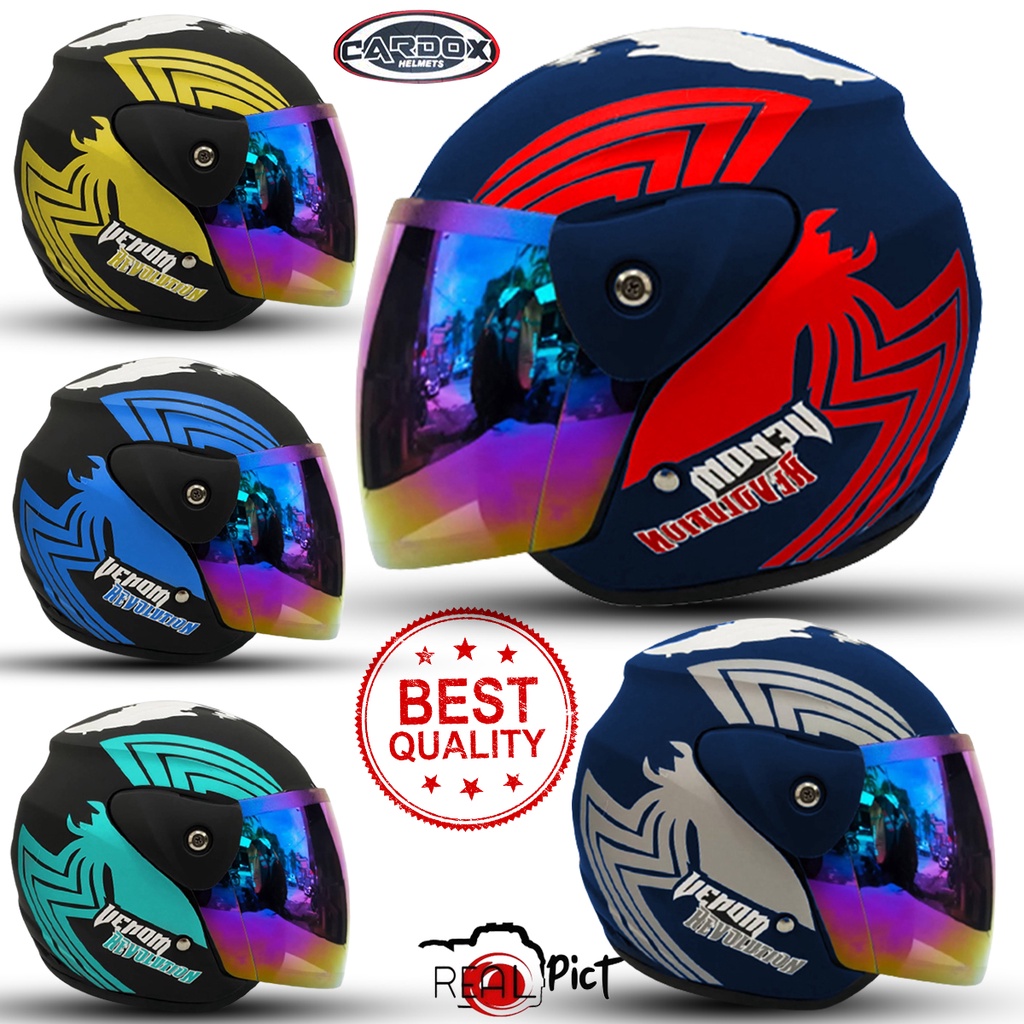 Half Face Evo Innovation SNI Motorcycle Helmet Like the original GM ...