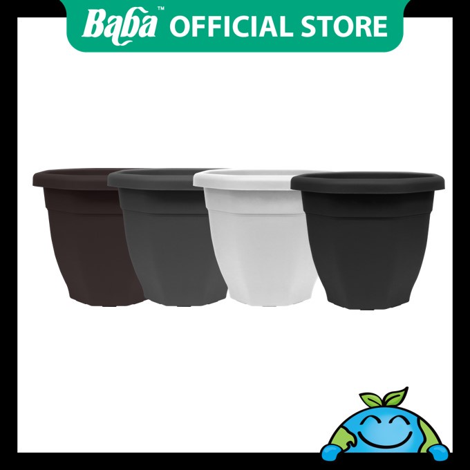 Baba Official | Baba BI-OT-260 Biodegradable Flower Pot| For Indoor and ...
