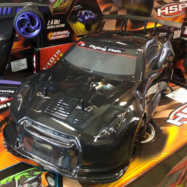 HSP 1/10 Nitro Car 94102 (2Speed Gear) 4WD RC Car 1/10 On Road Touring ...