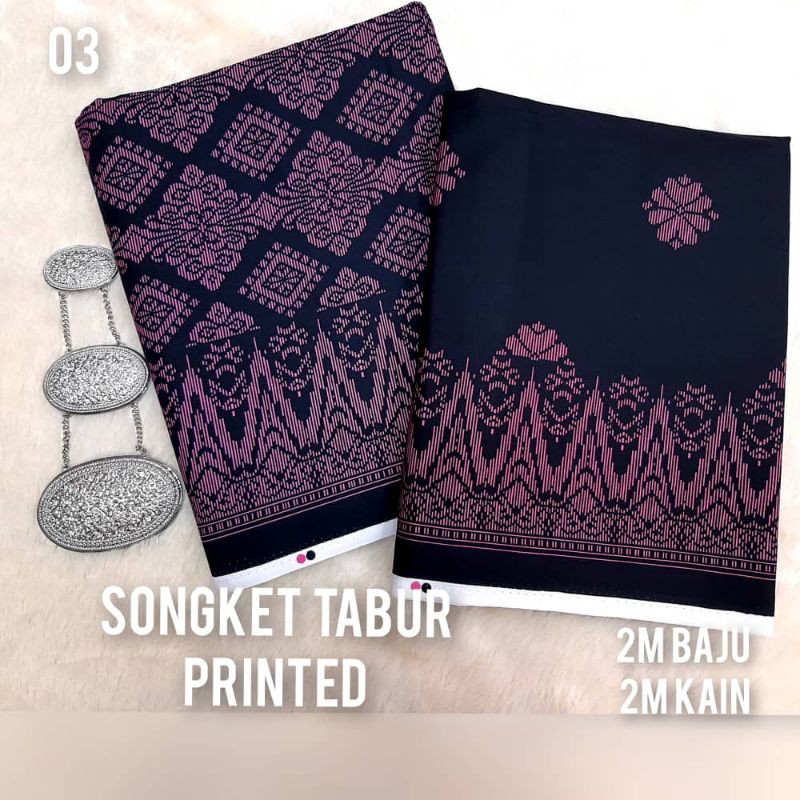 SONGKET BUNGA TABUR*SONGKET COTTON*KAIN PREMIUM | Shopee Malaysia