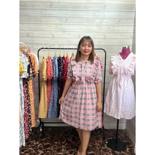 DRESS ROPOL COMEL BERBUNGA | Shopee Malaysia