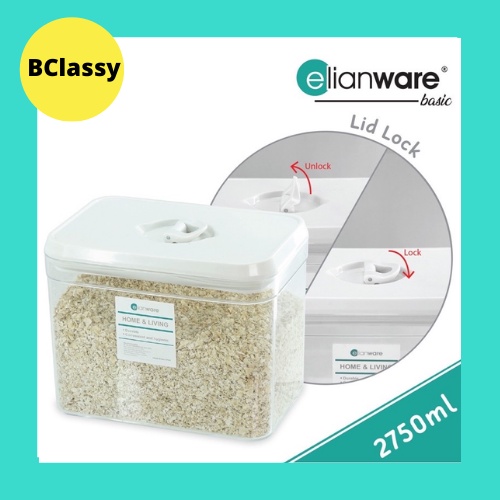 Elianware Airlight Food Keeper Storage Containet Bekas Makanan Simpanan ...