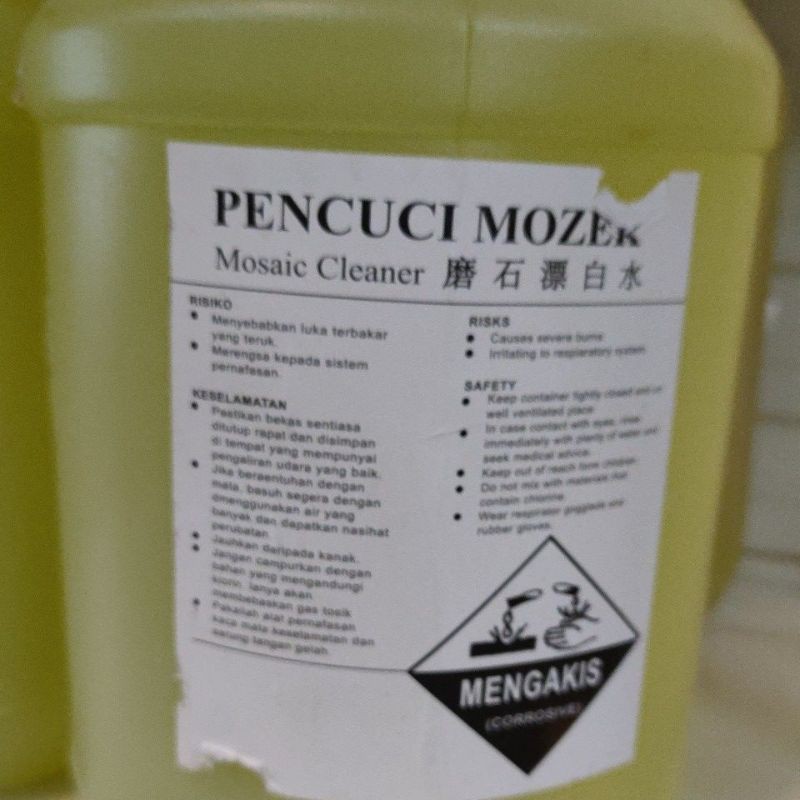 Asid Pencuci Mozek 3 Liter/Asid Kuning | Shopee Malaysia