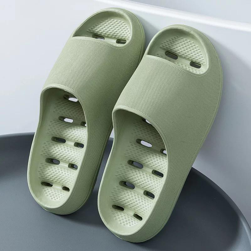 READY STOCK MOOMOO Women's Fashion Selipar Men's House Slippers Soft ...