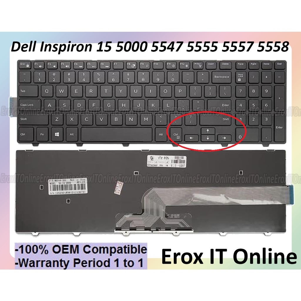 Dell Inspiron 15 5000 3000 5547 5548 5555 5557 5558 G7P48 0G7P48 NSK ...
