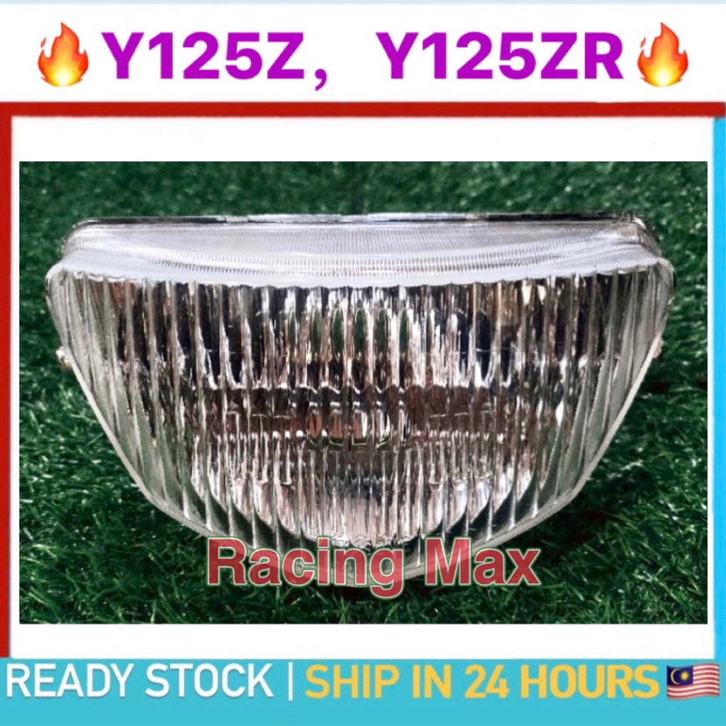 yamaha y125 y125z y125zr 125z 125zr Y125 Z ZR Head lamp lampu depan FRONT HEAD LIGHT HEADLAMP ...