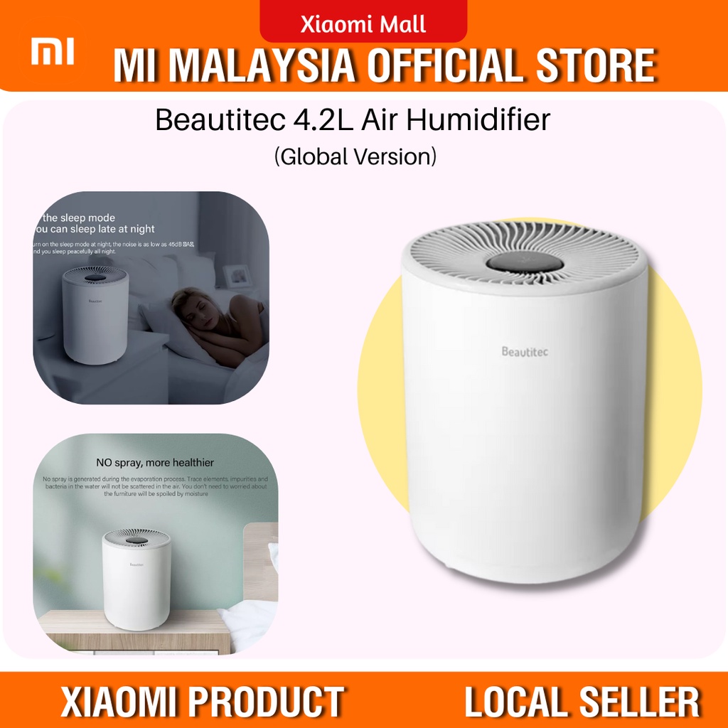 Xiaomi Beautitec 4.2L Water-free Air Humidifier Purifier Automatic ...