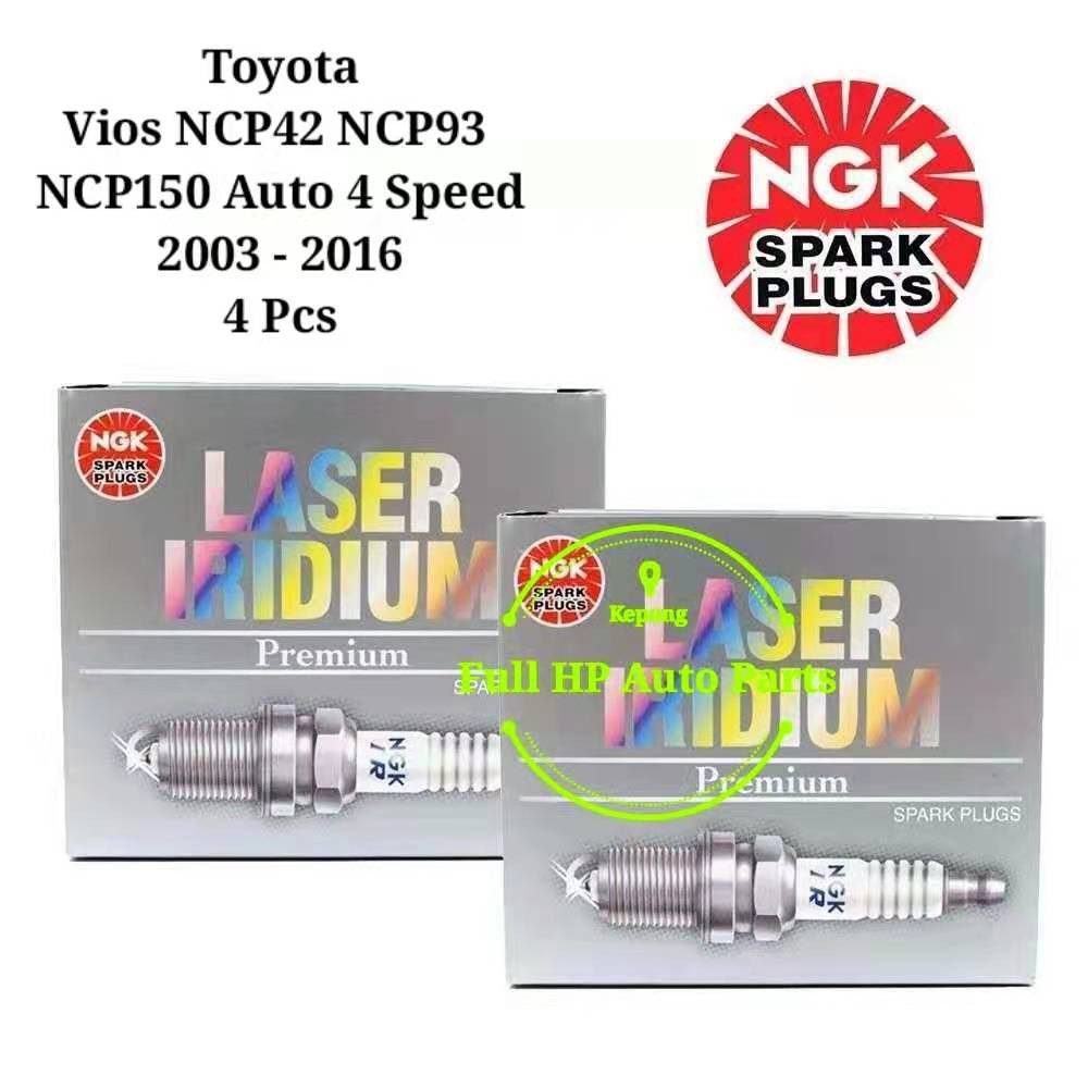 NGK Laser Iridium Spark Plug for Toyota Vios NCP42 / NCP93 / NCP150 ...