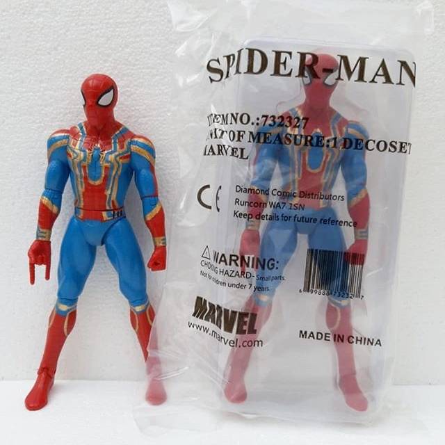 Spiderman spidermen spider man display Action figure toy | Shopee Malaysia
