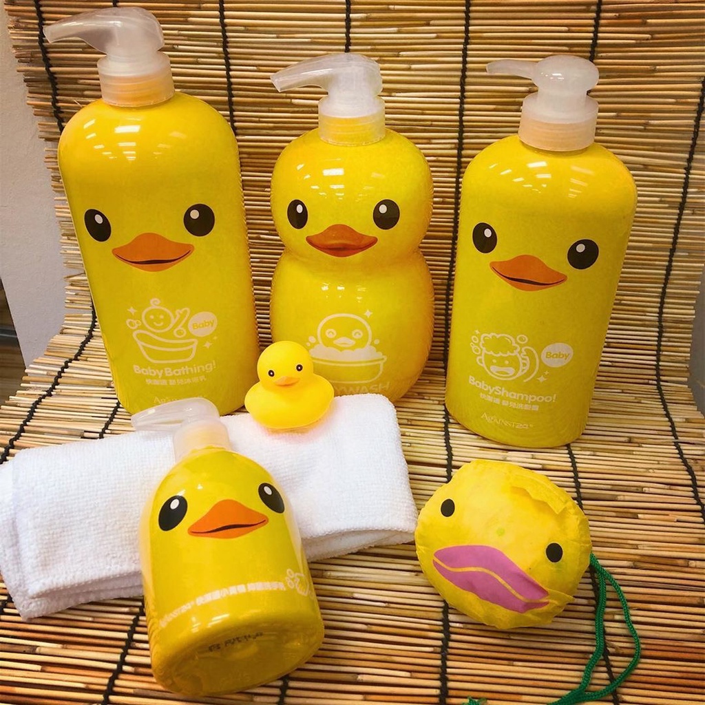 Against24 Rubber Duck Anti-Bacterial Baby Bathing 1L / Body Wash 1L ...