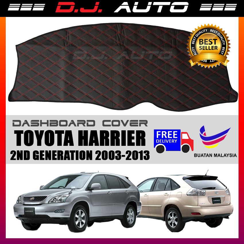 Car Dashboard Cover Dash Mat for Toyota Harrier 2nd Generation 2003 ...