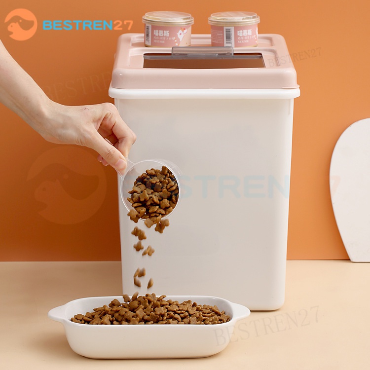 Pet Food Container Packing Cat Food Dog Bucket Pet Large Capacity ...