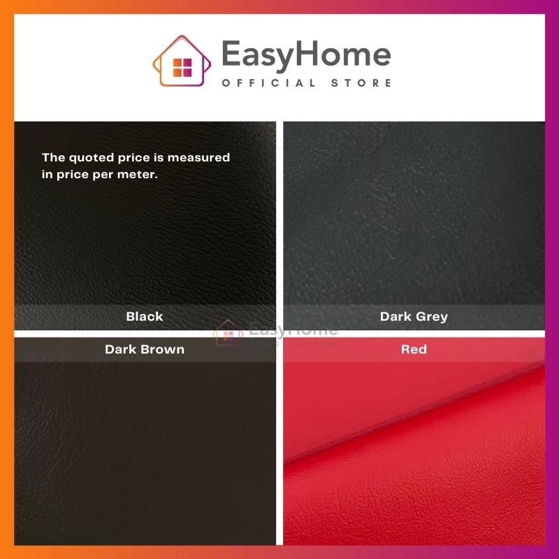 EH 18FK PVC Leather Fabric Kain PVC - 1 meter | For Craft DIY Car Sofa ...