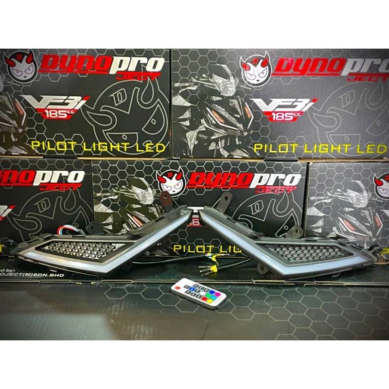 🔥NEW & HOT🔥 DYNOPRO LED MATAGABAN PILOT LIGHT SYM185 VF3i # 2 COLOR ...
