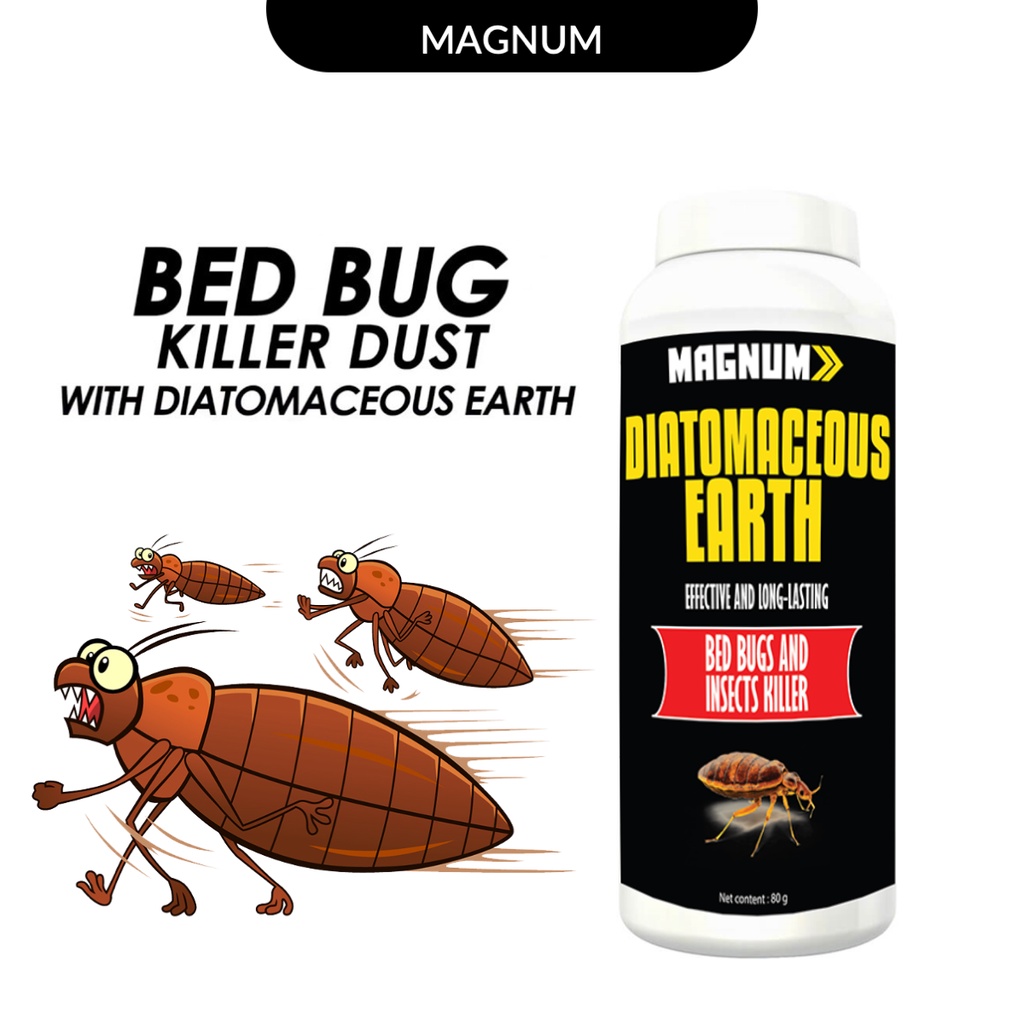 Magnum Bed Bug Powder and Insect Killer Dust - 80 gram | Shopee Malaysia