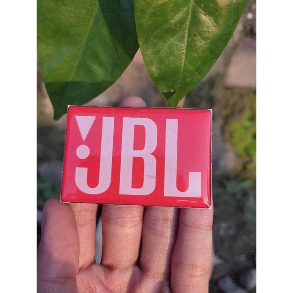 MERAH 3d Embossed JBL LOGO (Red) | Shopee Malaysia