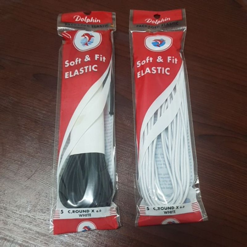 DOLPHIN 2mm FIT GETAH BULAT / SOFT & FIT ROUND ELASTIC 5*6 Y | Shopee ...