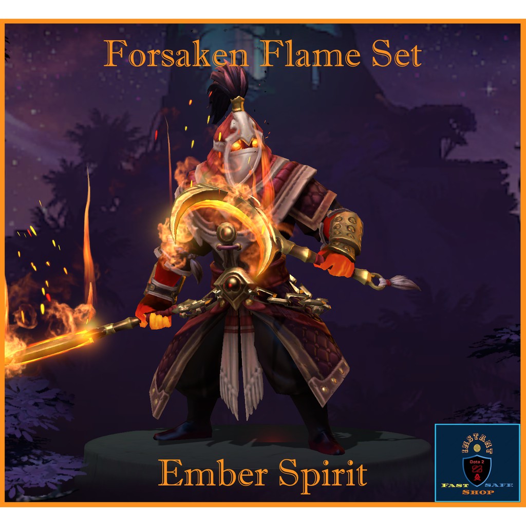 Dota 2 Ember Spirit Forsaken Flame Set | Shopee Malaysia
