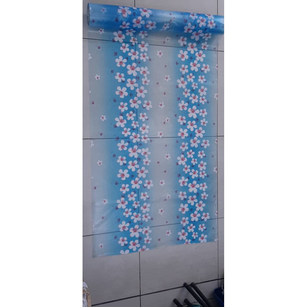 90cm Tinted Cermin Sliding Door Sticker / Frosted Film | Sticker Cermin ...