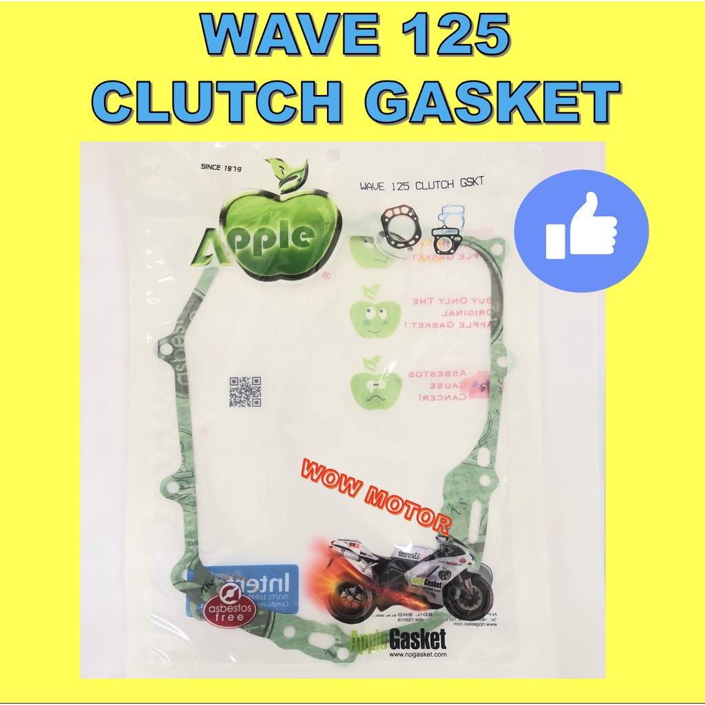 WAVE 125 CLUTCH GASKET WAVE125 CLUTCH COVER GASKET WAVE 125 GASKET ...