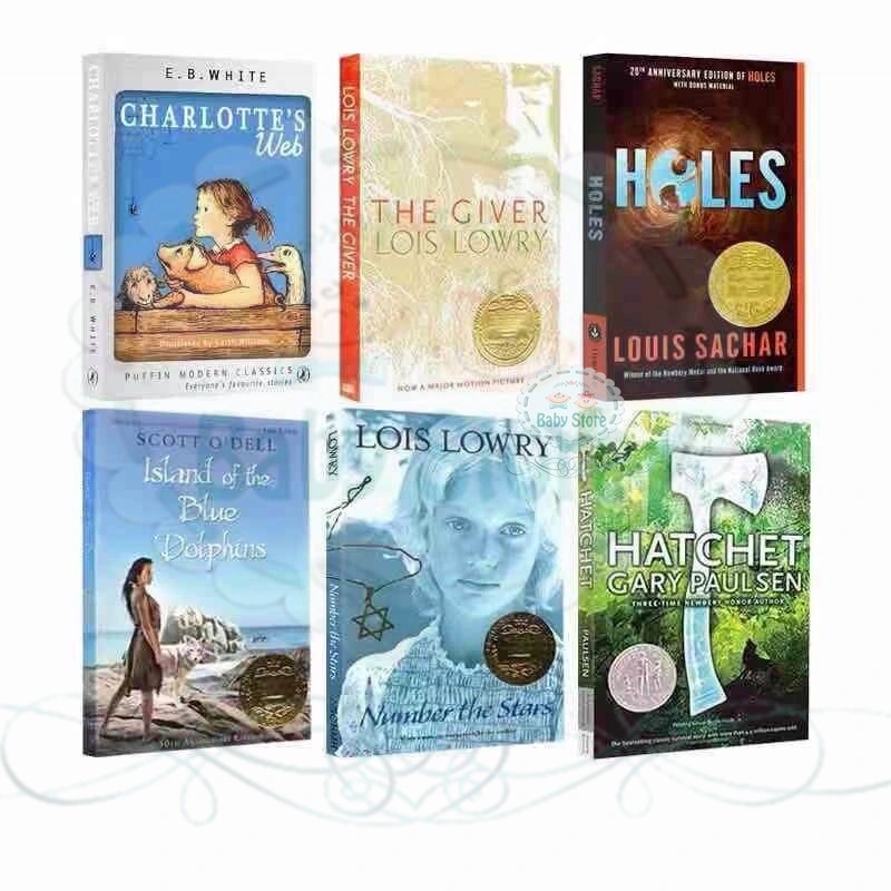 Newbery Award winning selection of 6 books set | Shopee Malaysia