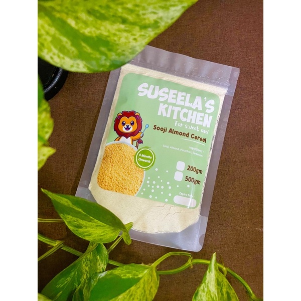Sooji Almond Cereal Mix (8 months onwards) | Shopee Malaysia