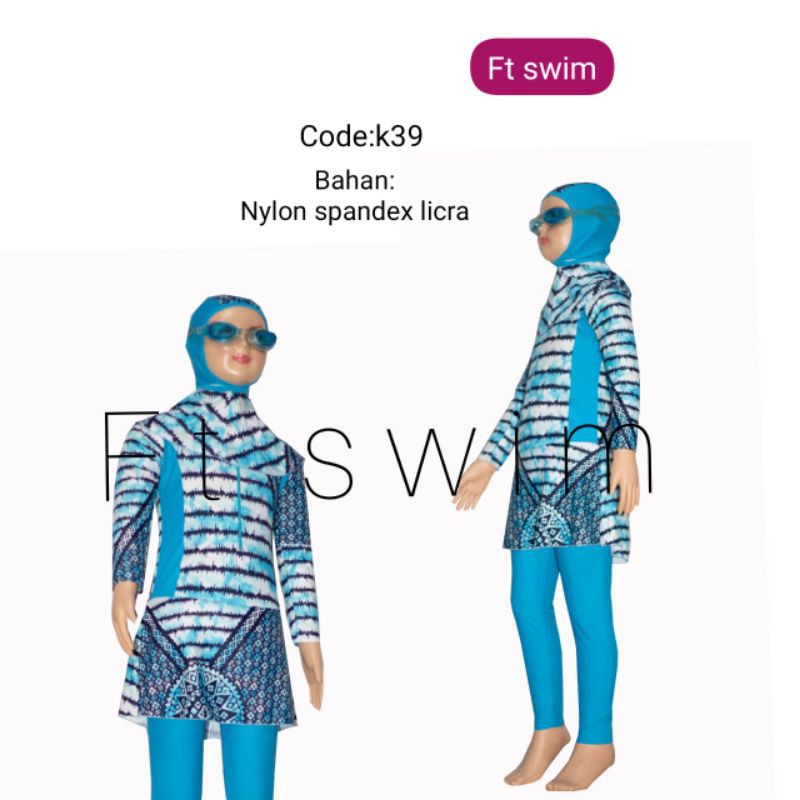 8-10 Years Old muslim Elementary School Girls Swimsuit/muslim Girls ...