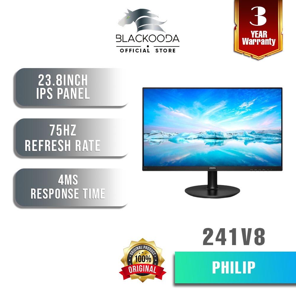 Philips 221V8 / 241V8 / 241V8L / 271V8 Full HD 75Hz Adaptive Sync LED ...