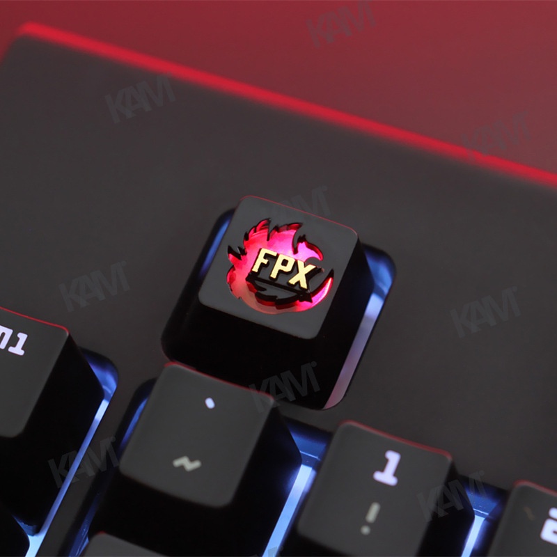 Kam 3D Embossed Backlit Aluminum Metal Keycaps Captain America CSGO ...