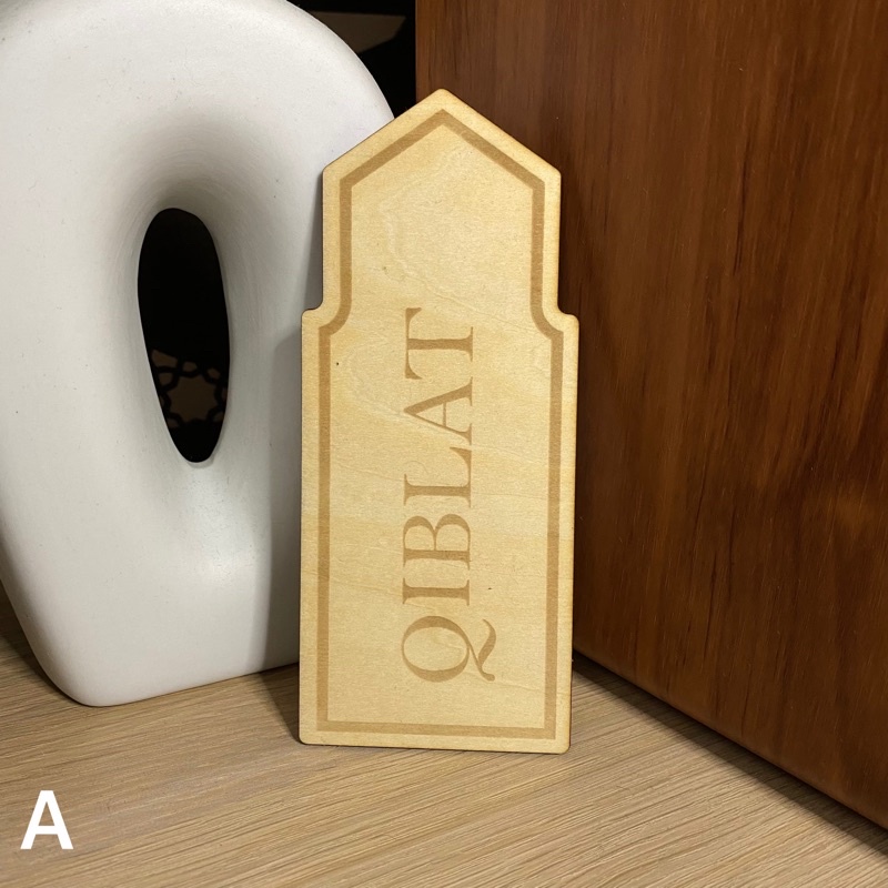 Penunjuk Arah Qiblat/qiblah sign/arah kiblat solat | Shopee Malaysia