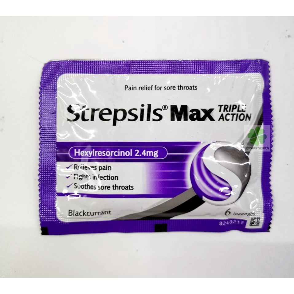 Strepsils Max / Original / Vitamin C / Honey Lemon / Cool / Extra ...