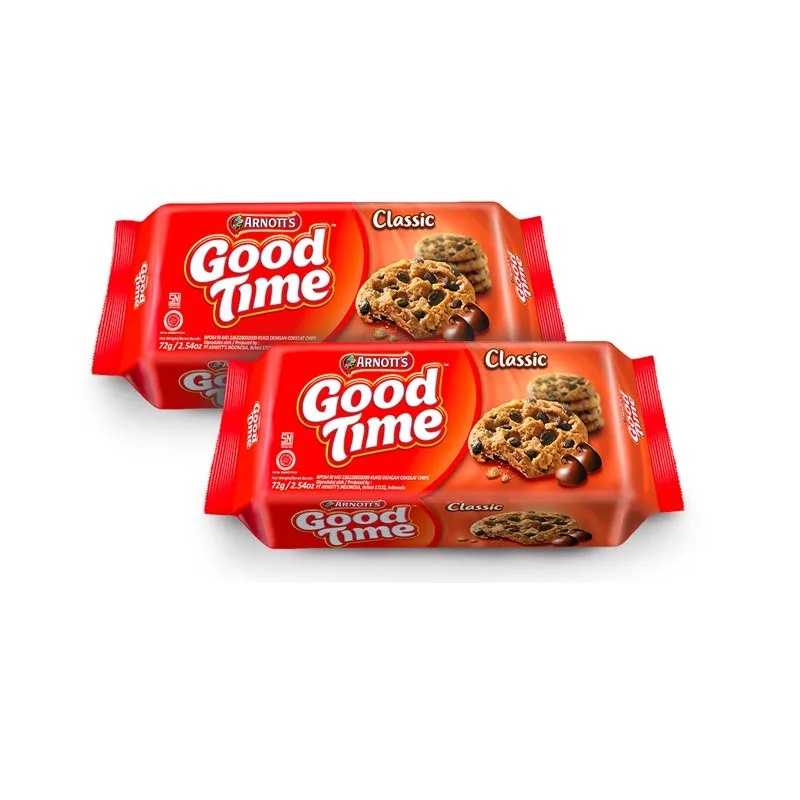 [add-snack] Good Time Chocochips Cookies 72 gr (1pc) | Shopee Malaysia