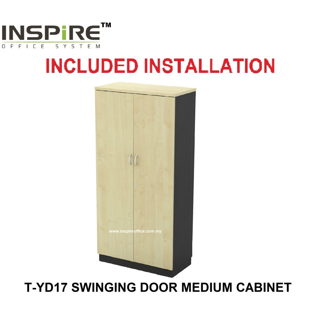 TOMA SERIES T-YD17 SWINGING DOOR MEDIUM CABINET | Shopee Malaysia