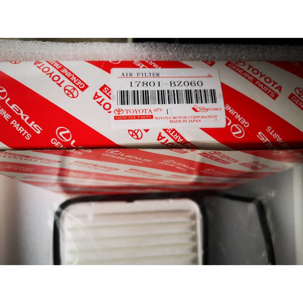 Toyota Avanza 1.5cc Air Filter ( 17801-BZ060) | Shopee Malaysia