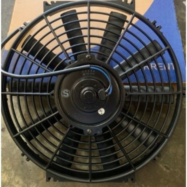 *Free Fuse + Socket + Relay* Radiator / Condenser Extra Fan Car ...