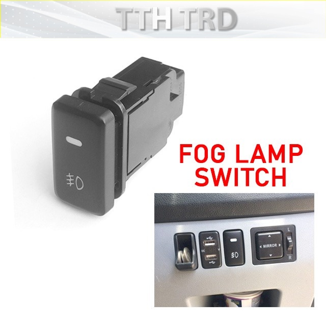 Hc Cargo Ready Stock OEM ON OFF SWITCH fog lamp suis LED day light led ...