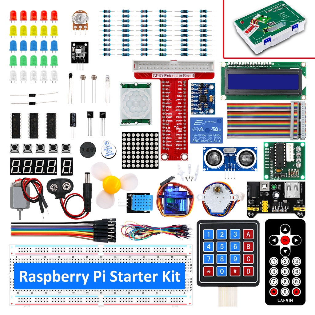 [Ready Stock] LAFVIN Super Starter Kit with Tutorial for Raspberry Pi 4 ...