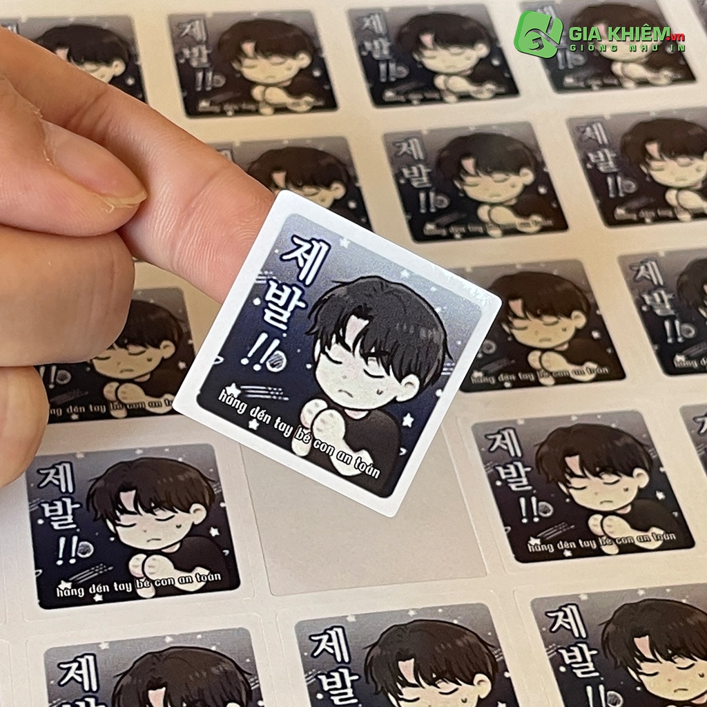 [Combo Of 30 Stickers] print 5x5cm stickers with optional designs upon ...