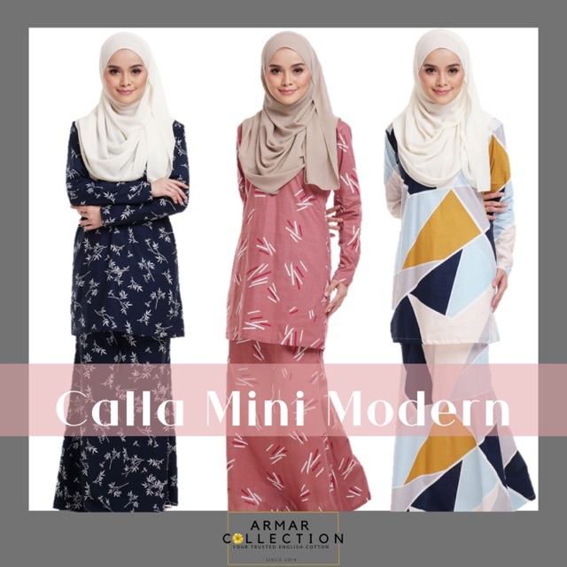 🔥[SALES!!!]🔥 - CALLA MINI MODERN COTTON | Shopee Malaysia