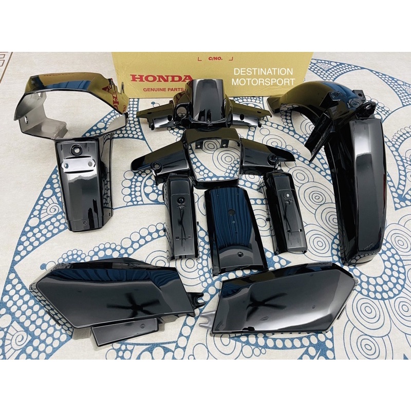 100% ORIGINAL HONDA EX5 DREAM / POWER COVER SET BODY COVER SET WHITE / BLUE / BLACK / GREY ...