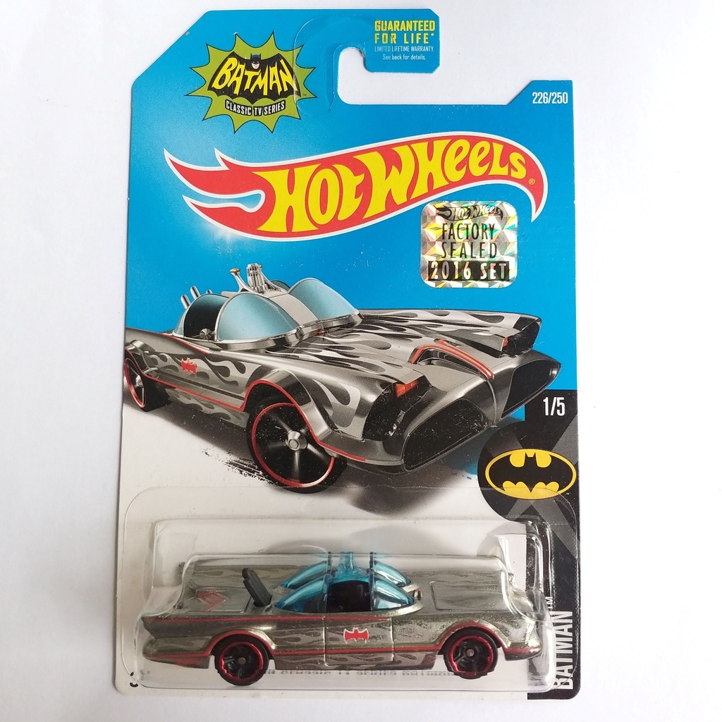 Hot Wheels Batman Classic TV Series Batmobile | Zamac | Chrome | 1:64 ...