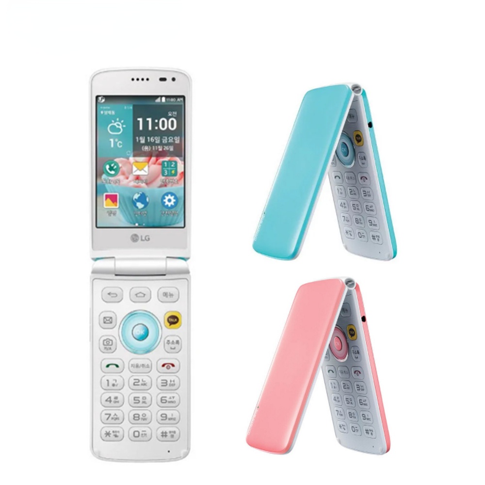 Original LG Ice Cream Smart F440 Quad Core 3.5Inches 1GB RAM 8GB ROM 8MP WIFI 4G LTE Keypad ...