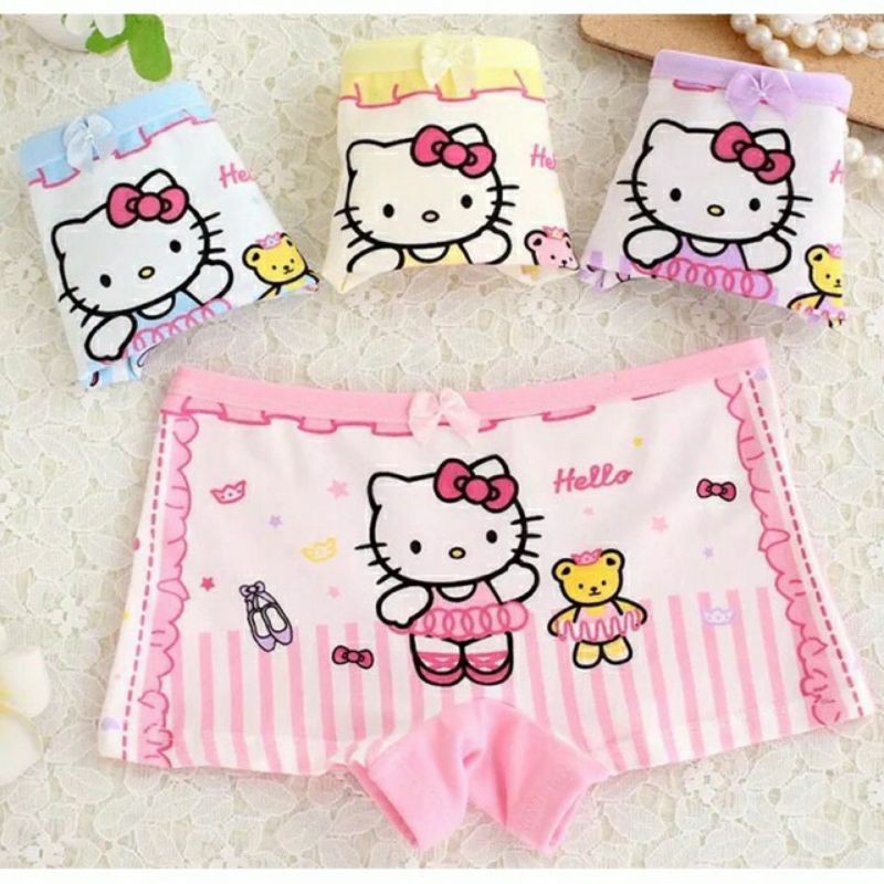 Hello KITTY PANTS FOR GIRLS | Shopee Malaysia