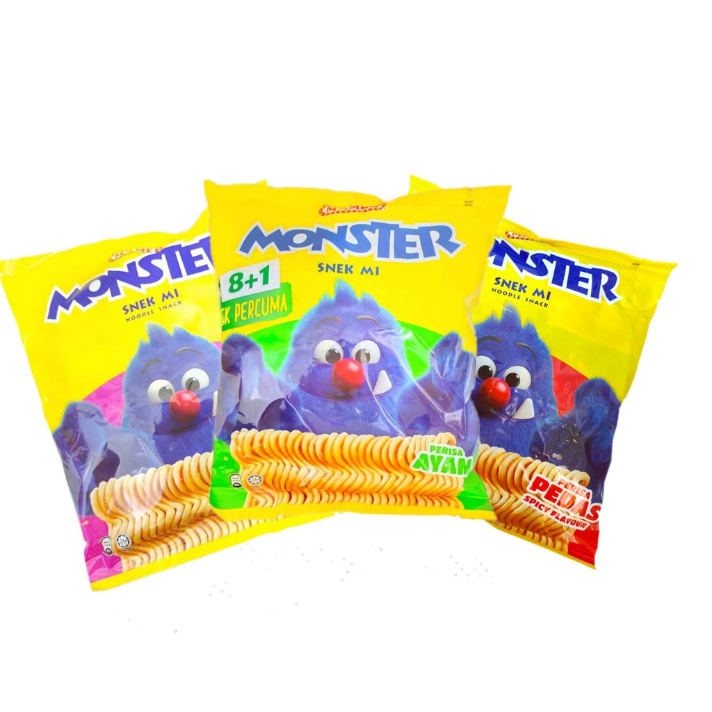 Mamee Monster Noodle Snack 8X25G | Shopee Malaysia