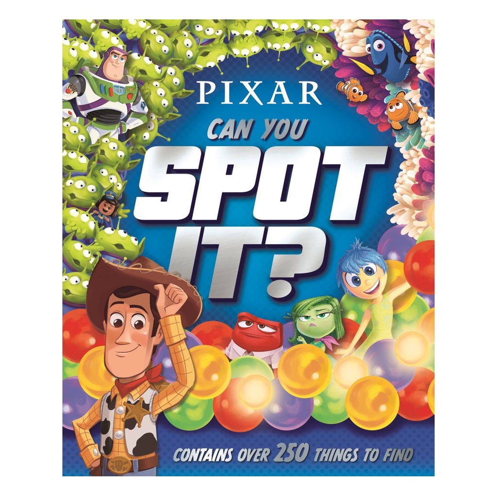 Disney Pixar Can You Spot It Activity Book With Characters From the ...