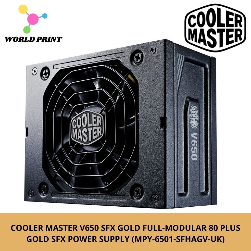 COOLER MASTER V650 SFX GOLD FULL-MODULAR 80 PLUS GOLD SFX POWER SUPPLY ...