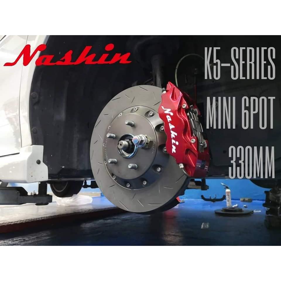TOYOTA ALPHARD ANH10 NASHIN K5 SERIES MINI 6POT 330MM BRAKE KIT ...